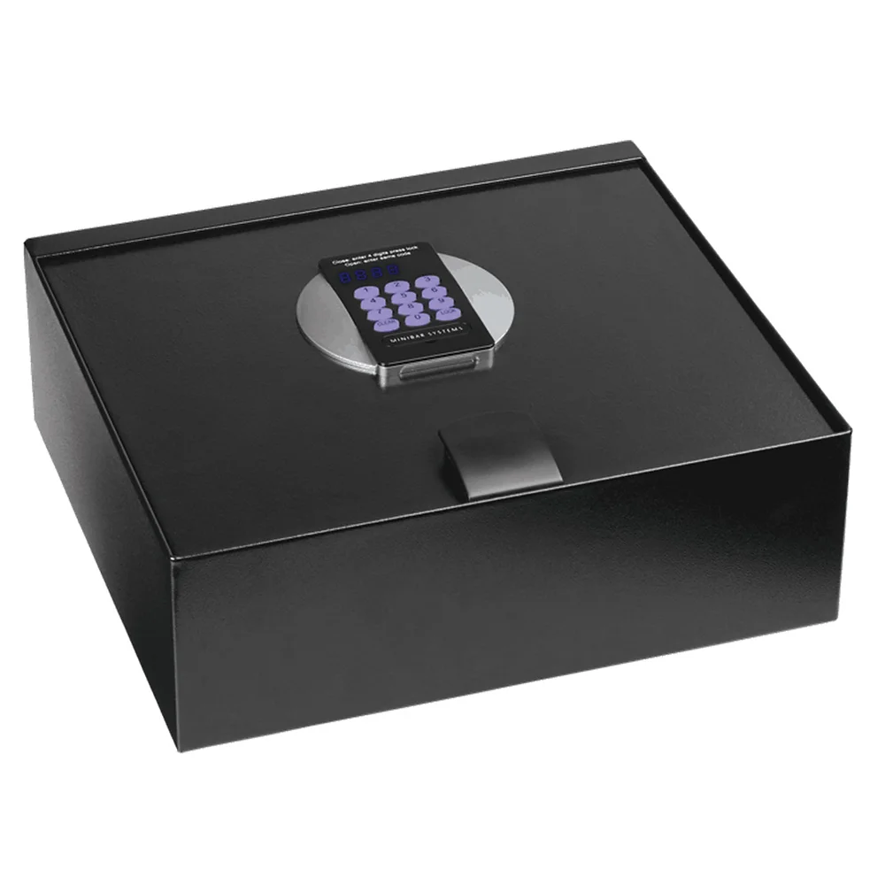 Minibar Systems Smartbox NG L Top Open Hotel Safe - Leo Light Lighting